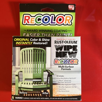 Rust-Oleum Wipe New ReCOLOR Kit Multi-Surface Formula, 2 oz, NEW | eBay