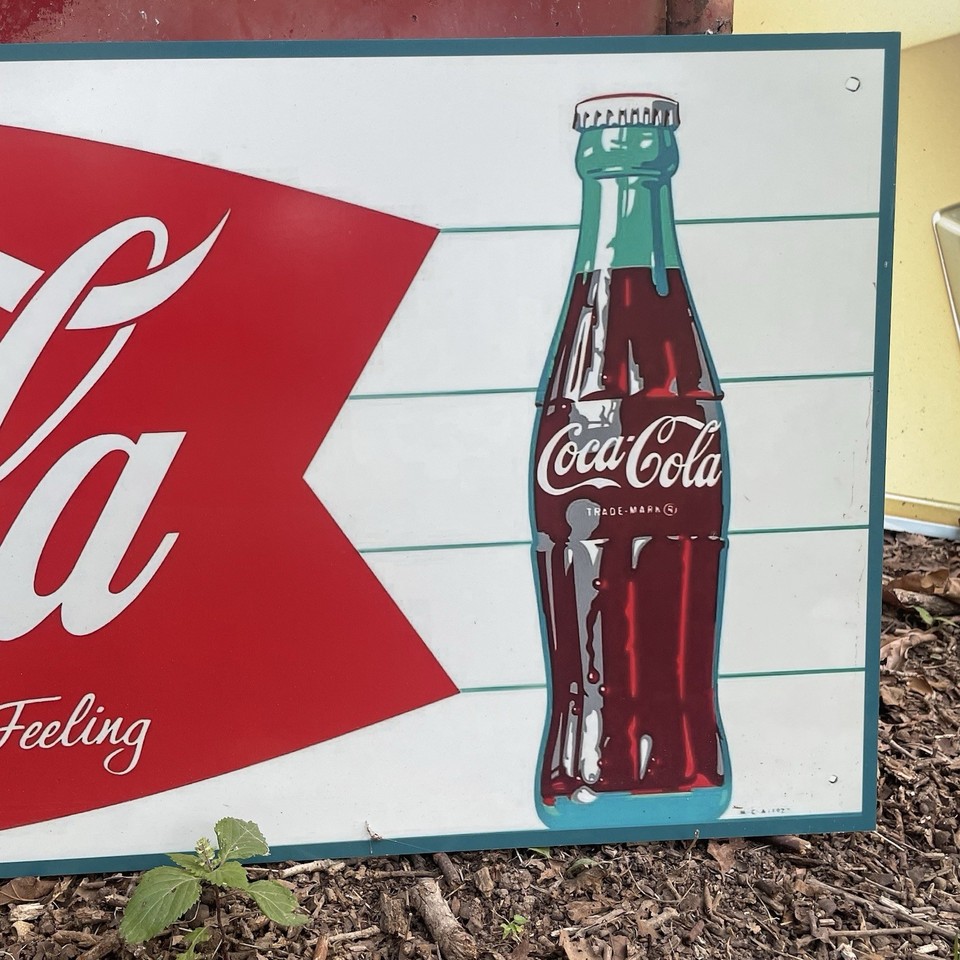 4ft Coca Cola / Coke Vintage Style Soda Pop Advertising Sign | eBay
