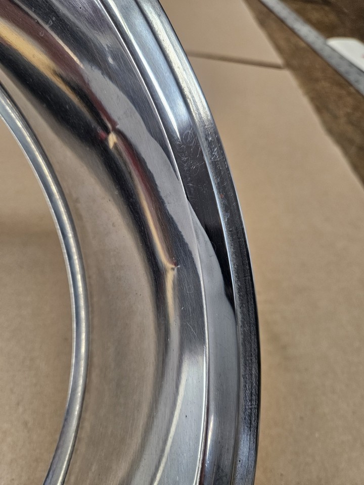 1967 CORVETTE Trim Ring 4 clips 15” GM Wheel Rallye Rally Ralley Wheel ...