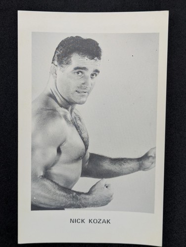 Nick Kozak - 1970's Boyd Pierce Wrestling Photo Card | eBay