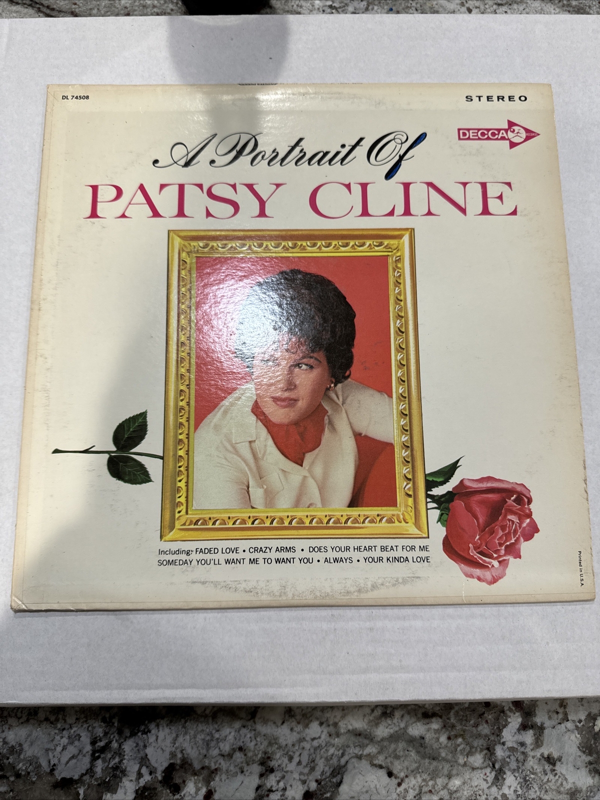 PATSY CLINE - A Portrait of Patsy Cline LP, Decca | eBay
