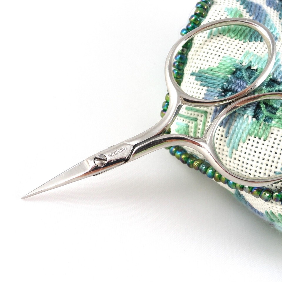 WASA Solingen 2-5/8" Mini Embroidery Scissors-Nickel | eBay