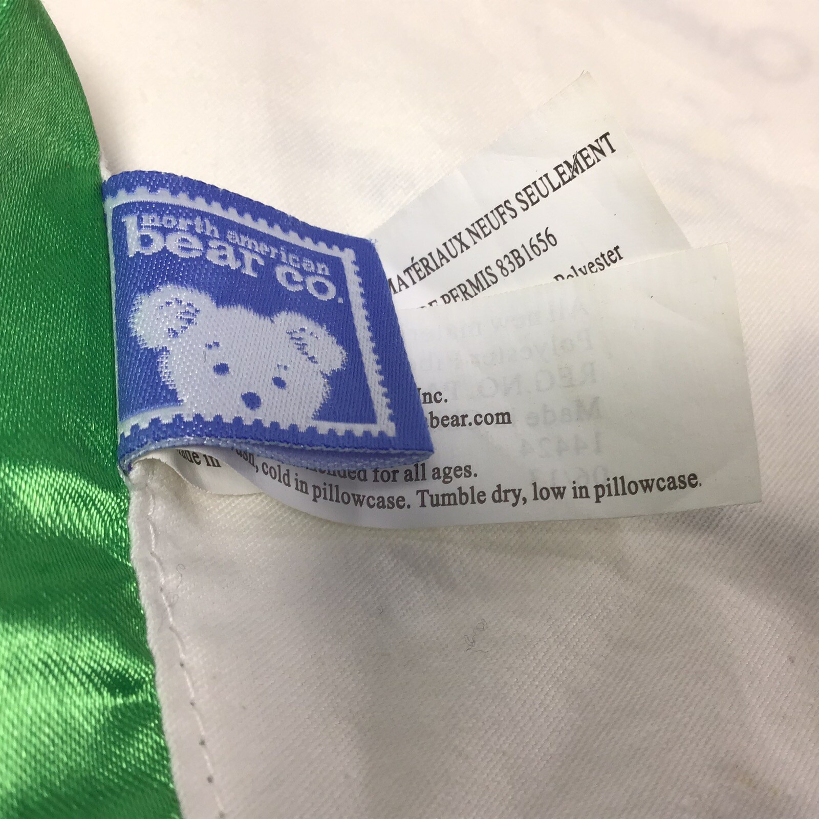 North American Plush Cozy Bear Say Please Storybook Lovey Book 2013 | eBay