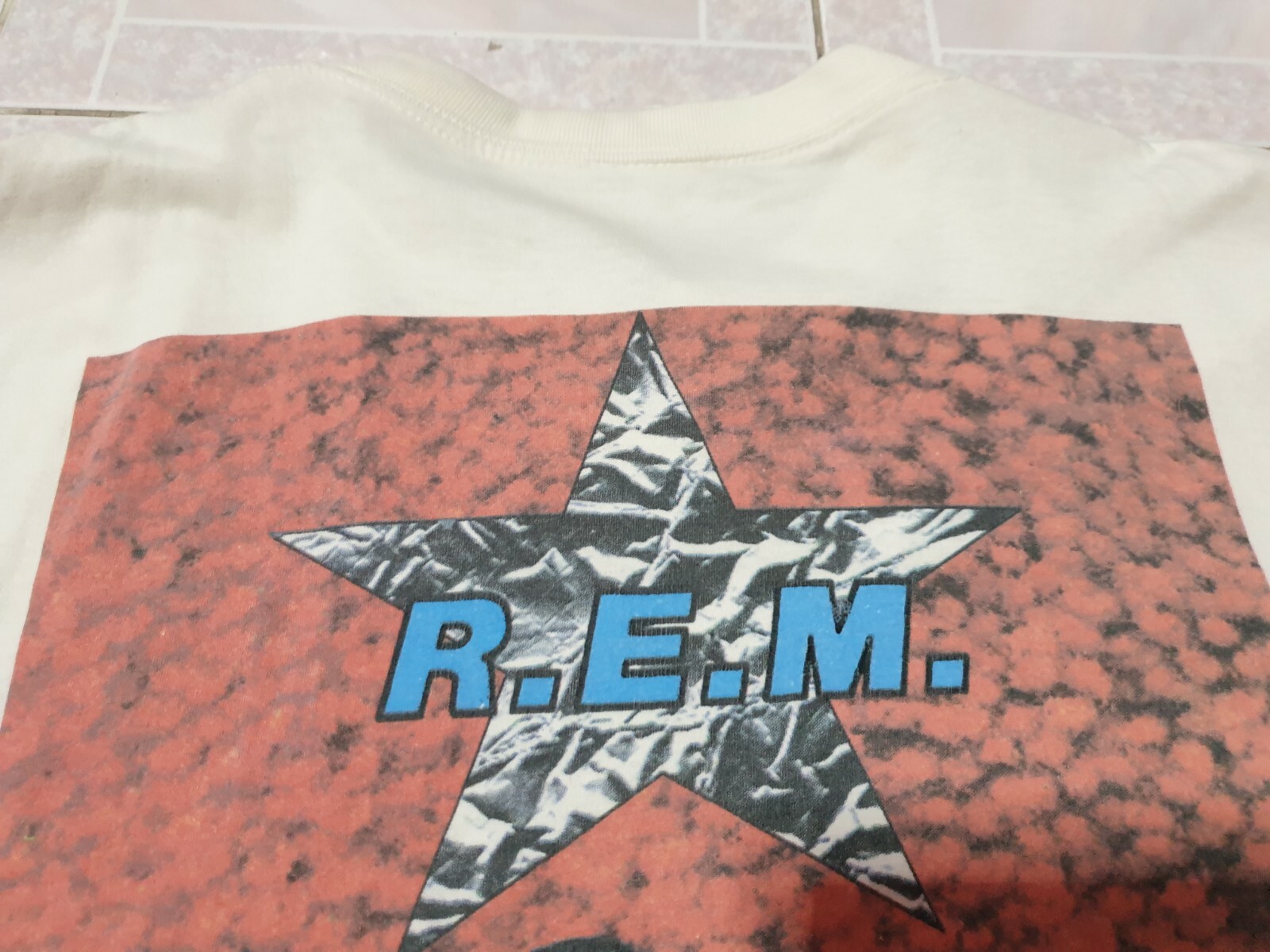 Rare Vintage 90s 1995 REM MONSTER Tour Concert T shir… - Gem