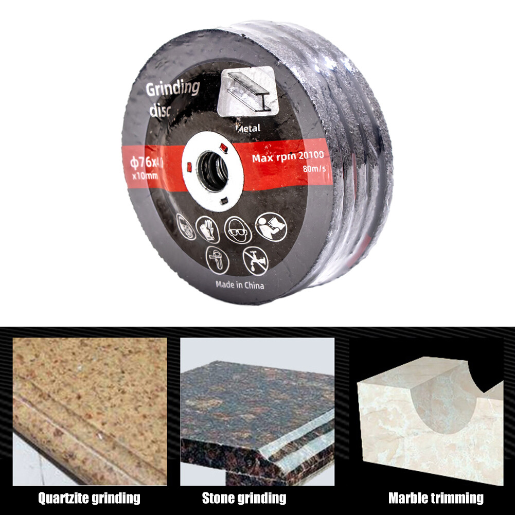 Cutting Grinding Wheel Wear-Resistant 76mm for Electric Angle Grinder ...