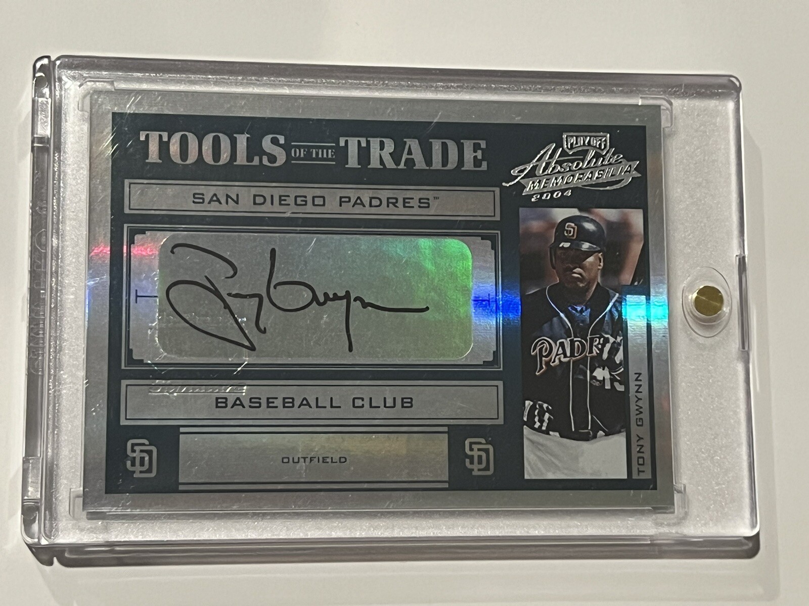 2004 Playoff Absolute Memorabilia Spectrum GREEN Signatures - Tony ...