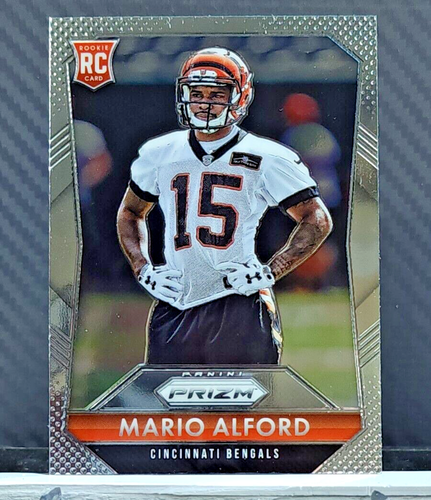 Mario Alford 2015 Prizm ROOKIE #266 - Bengals RC | eBay