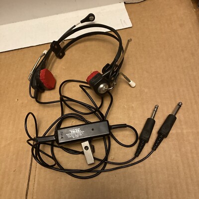 Vintage Telex 5x5 PRO IR Pilot Head Set | Cord Compatible | Unspecified ...