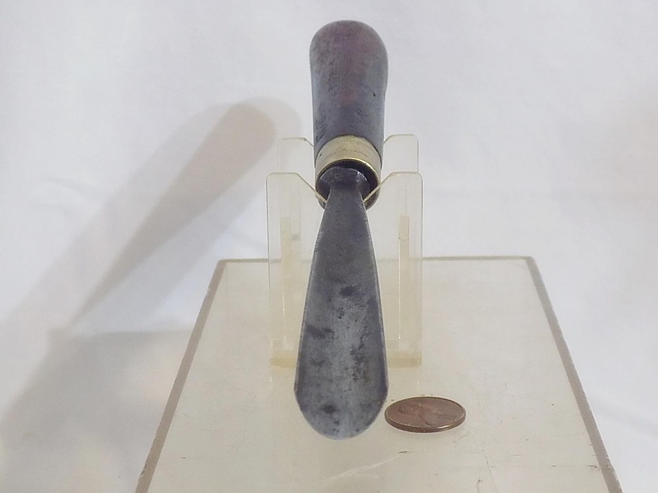 RARE Antique ADDIS SENR. Wood Carving Gouge Chisel #8 Sweep 3/4" Cut 8. ...