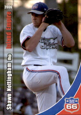 2006 Inland Empire 66ers Grandstand #19 Shawn Nottingham Massillon Ohio ...