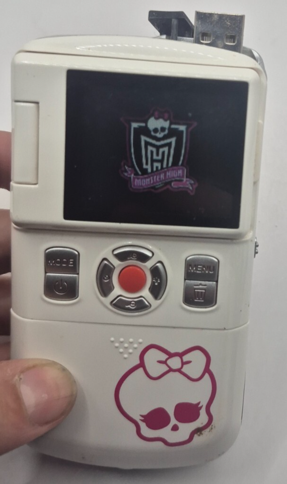 Mattel Monster High Digital Camcorder Camera Tested Works Missing ...