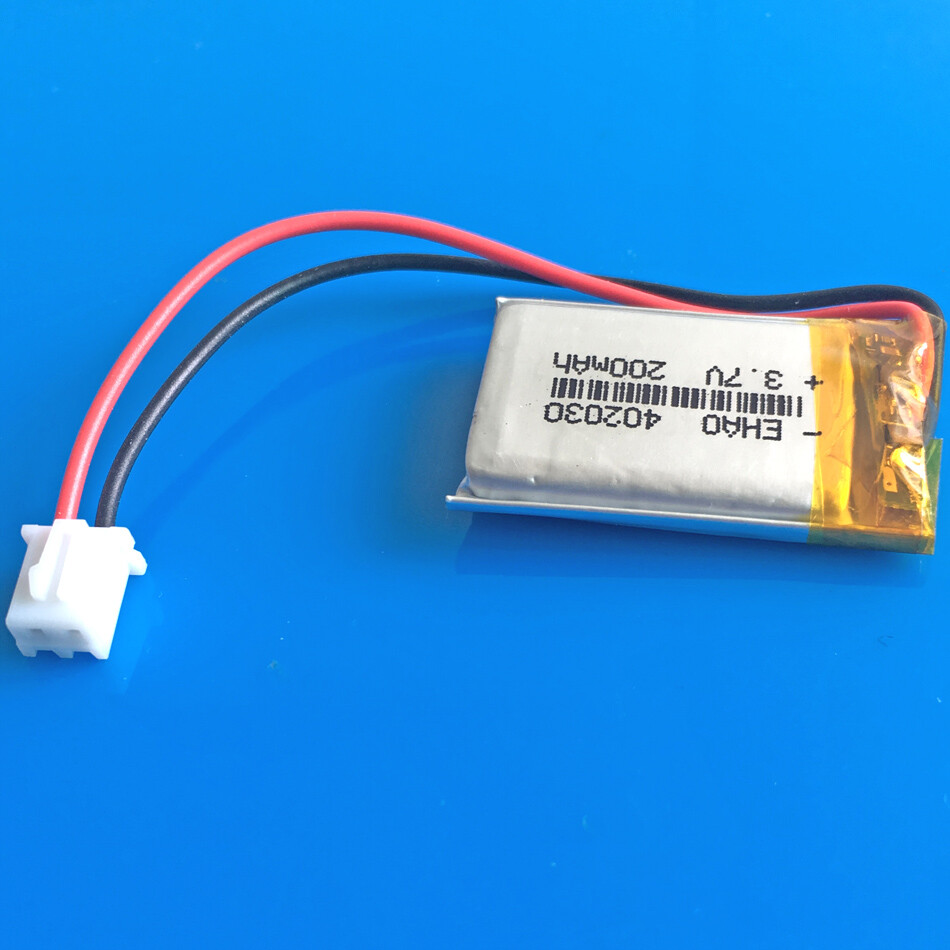 1/3/10x 3.7v 200mAh LiPo Polymer Rechargeable Battery 402030 JST 2Pin 2 ...