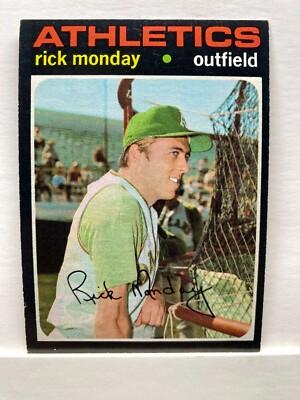 VTG 1971 Topps - #135 Rick Monday A7 | eBay