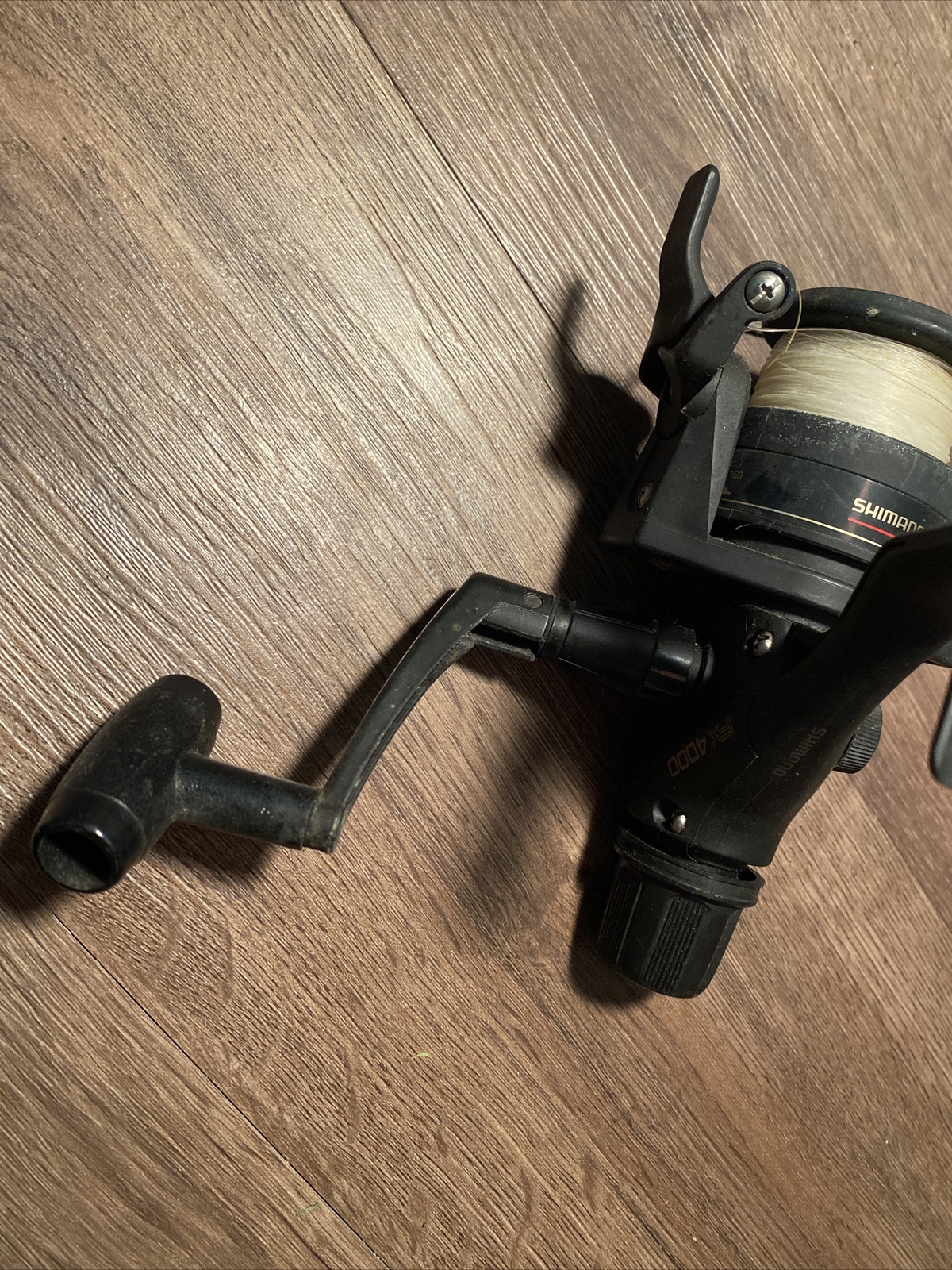 Vintage Shimano R4000 Spinning Fishing Reel Works Well! | eBay