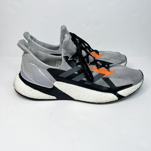 Adidas X9000L4 Boost Running Sneakers Shoes Grey Metallic Orange FW8414 ...