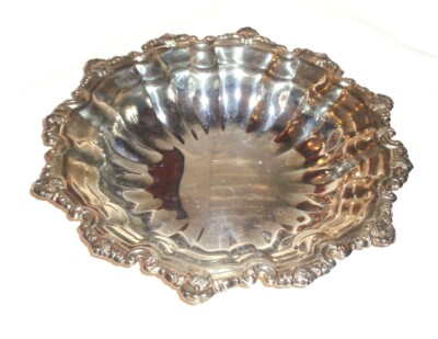 Vintage Fruit Bowl Silver Plate Tray Dish Genuine Viners Silver | eBay