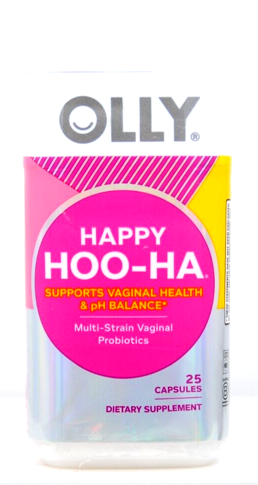 Olly Happy Hoo-Ha Vaginal Health Women's Supplement, 25 Ct EXP 11/23 ...