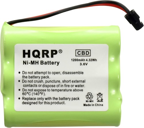HQRP Cordless Phone Battery replacement for RadioShack 23-895, 23-897 ...