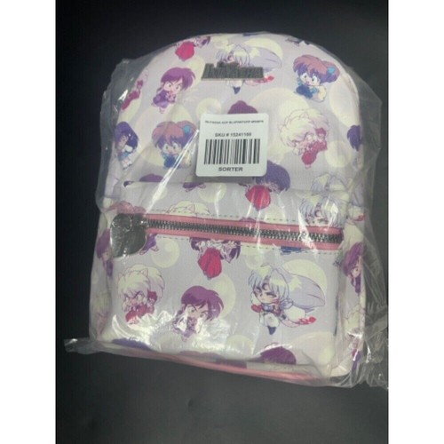 Bioworld NWT InuYasha Pastel Chibi Character Mini Backpack | eBay