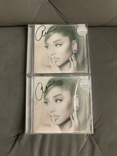 IN HAND New Authentic Ariana Grande Positions Signed CD Limited | FAST ...