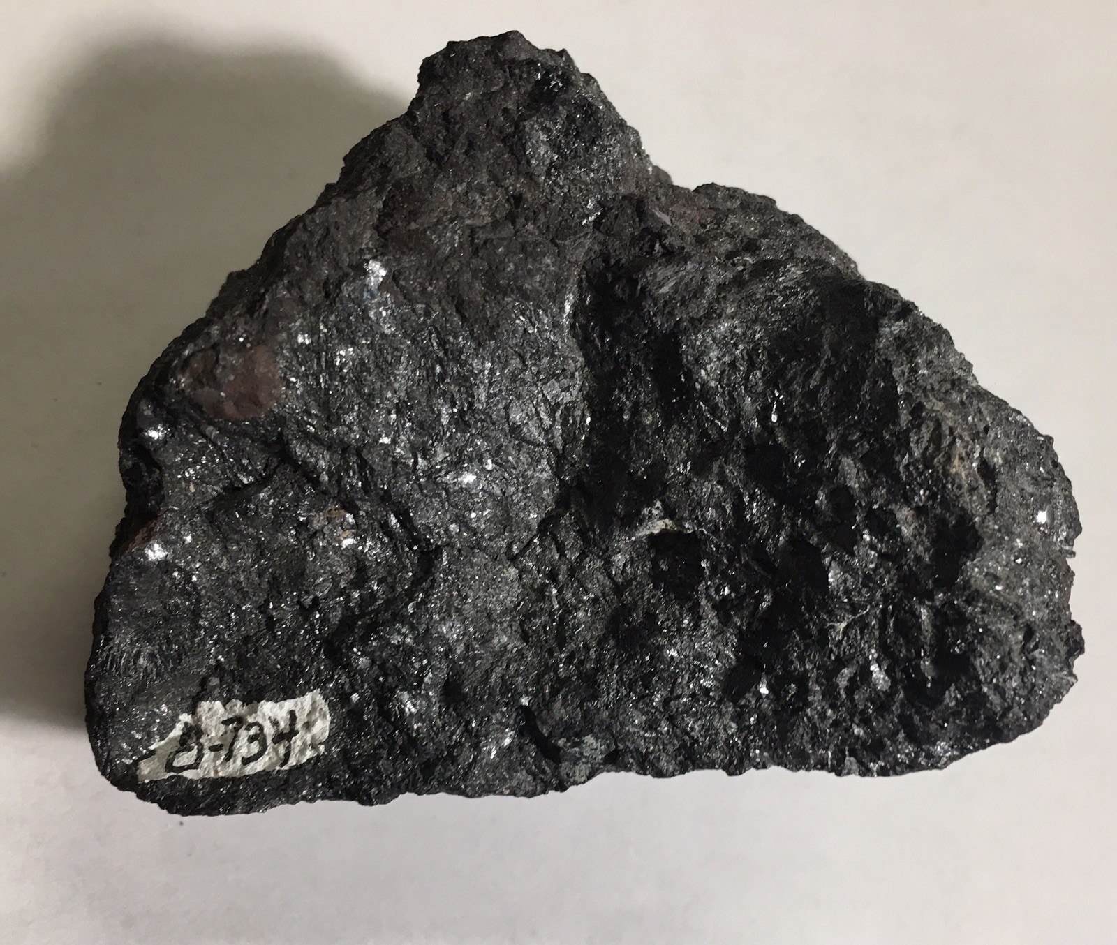 Manganite , Lucy Mine, near Negaunee, Michigan Former Michigan College ...
