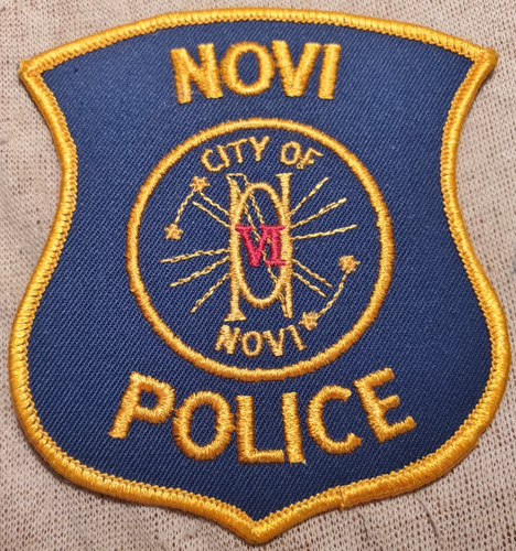 MI Novi Michigan Police Shoulder Patch | eBay