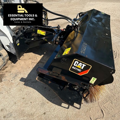 2016 Caterpillar BA118C 82" Skid Steer Sweeper Angle Broom Attachment ...