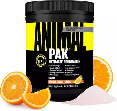 Universal Animal Pak Powder True All-In-One Complete Multi-Vitamin 60 ...
