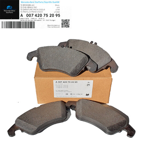 Original Mercedes Bremsbeläge Satz vorne C-Klasse W204 S204 W212 ...