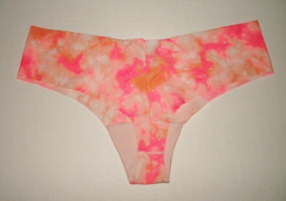VICTORIA'S SECRET PINK CHEEKY TANGA THONG PANTIES L LARGE | eBay