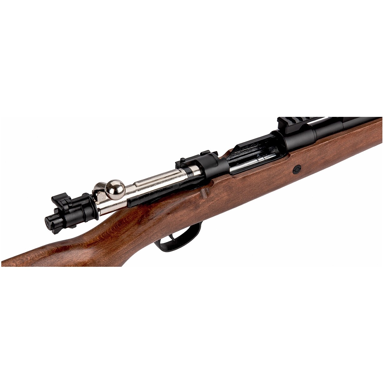 KAR 98 REAL WOOD BOLT ACTION SPRING AIRSOFT SNIPER RIFLE GUN BBs BB 98K ...