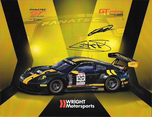 Fanatec GT World Challenge 2023 Hero Card autograph Porsche #120 Adam ...