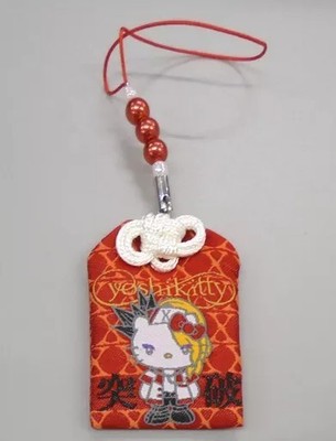 Yoshikitty x Hello Kitty Amulet Charm 2016 YOSHIKI Quotes Strap Japan ...