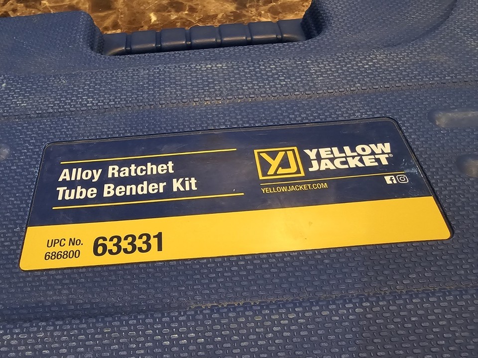 Yellow Jacket Alloy Ratchet Tube Bender (63331) 1/4in-5/8in | eBay