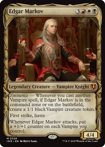 Edgar Markov (Showcase) Innistrad Remastered - Near Mint Foil | eBay