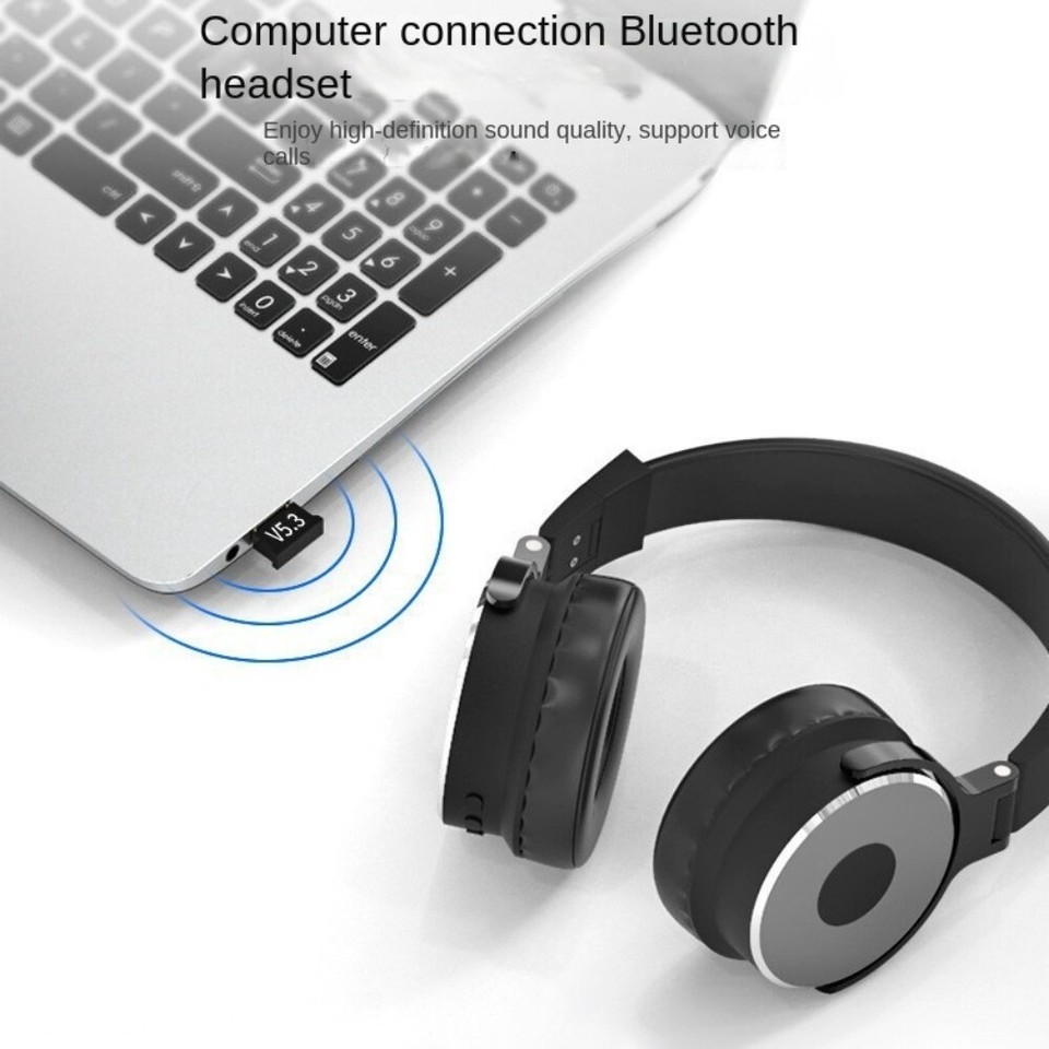 Computer PC Transmitter Receiver Laptop Tablets Wireless USB Bluetooth ...