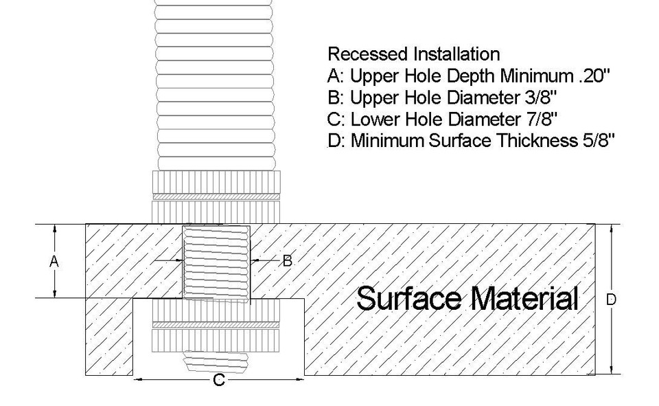 Vise Pedestal Base Adapter Fly Tying Vise 3/8" Shaft | eBay