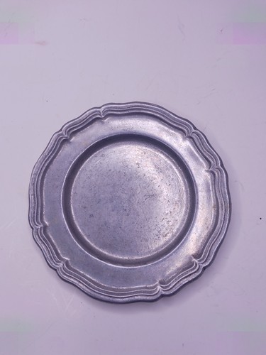 VTG 1974 Country Ware Pewter Metal 10.5" Plate. | eBay