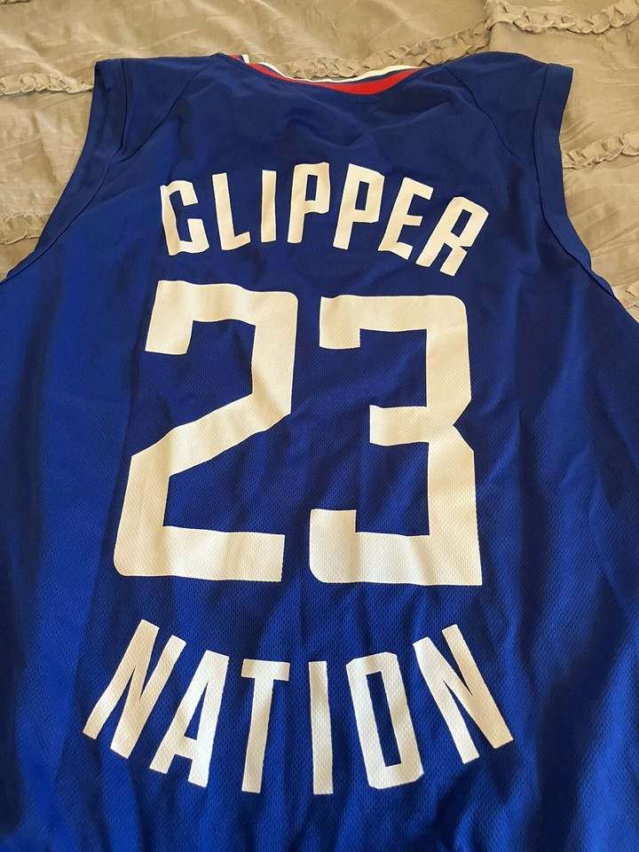 Los Angeles CLIPPERS Basketball SGA Filipino Heritage Night Blue XL ...