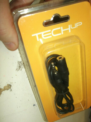 TECHUP 3.5 mm EXTENSION CABLE 1m - male to female - black | eBay