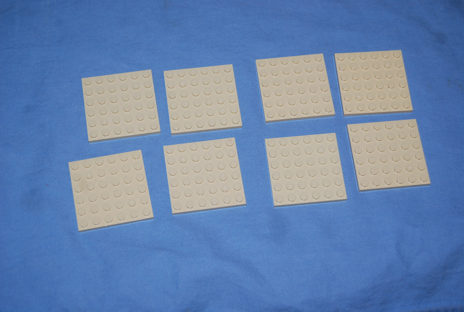 T Lego Lot 8 Tan Plate 6 x 6 3958 41104 21010 21135 21127 9664 | eBay
