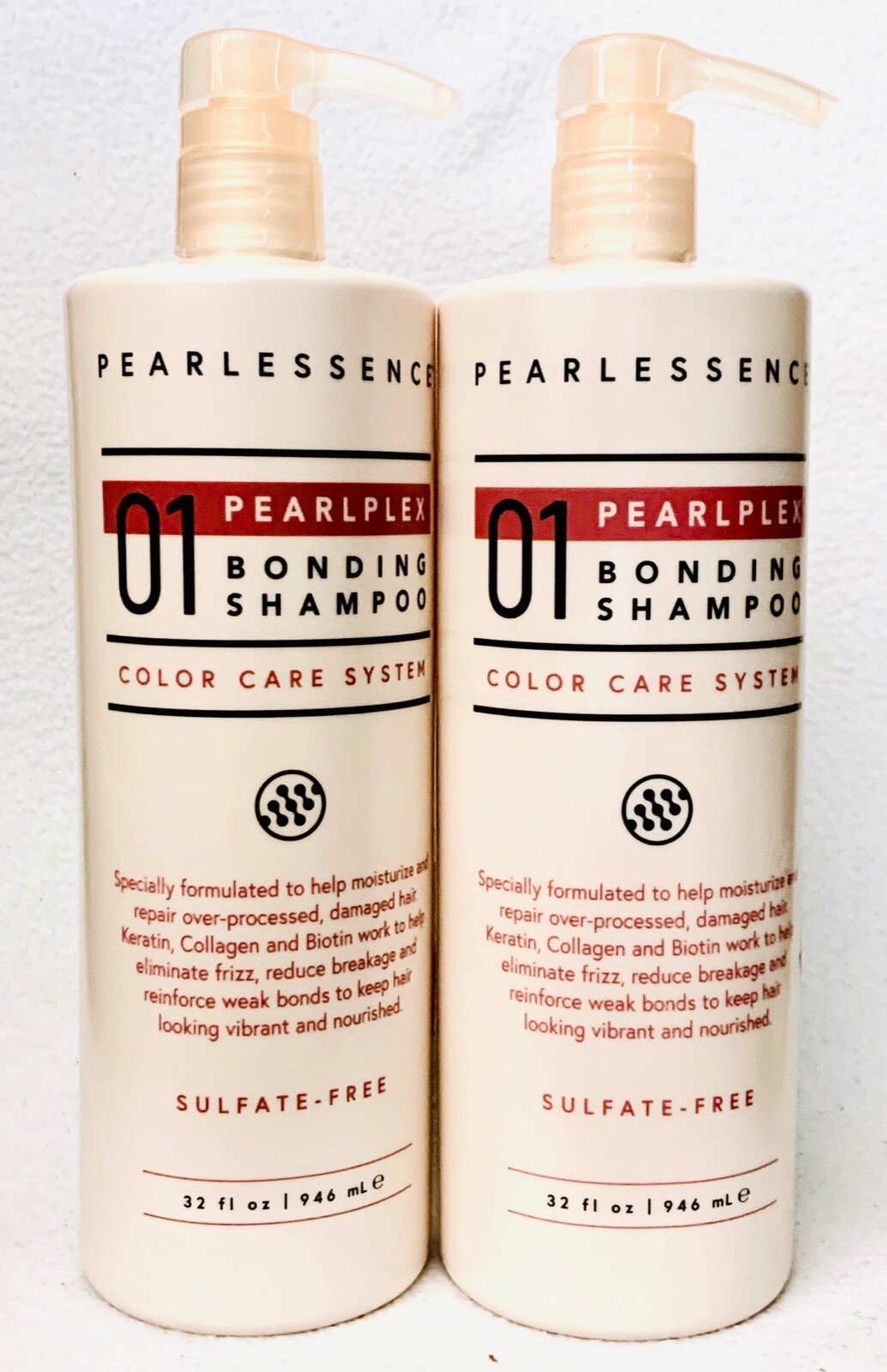 2 Pearlessence Pearlplex BONDING SHAMPOO Color Care System Moisturize ...