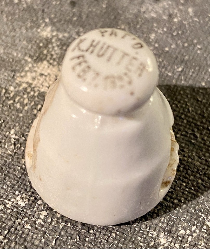 Pre Prohibition Rainier Ale Ceramic Beer Bottle Stopper. K. Hutter 1893 ...