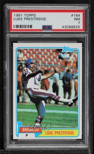 1981 Topps Luke Prestridge #164 PSA 7 | eBay