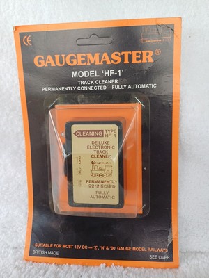 GAUGEMASTER HF-1 TRACK CLEANER Z N & OO GAUGE - FULLY AUTOMATIC Sealed ...