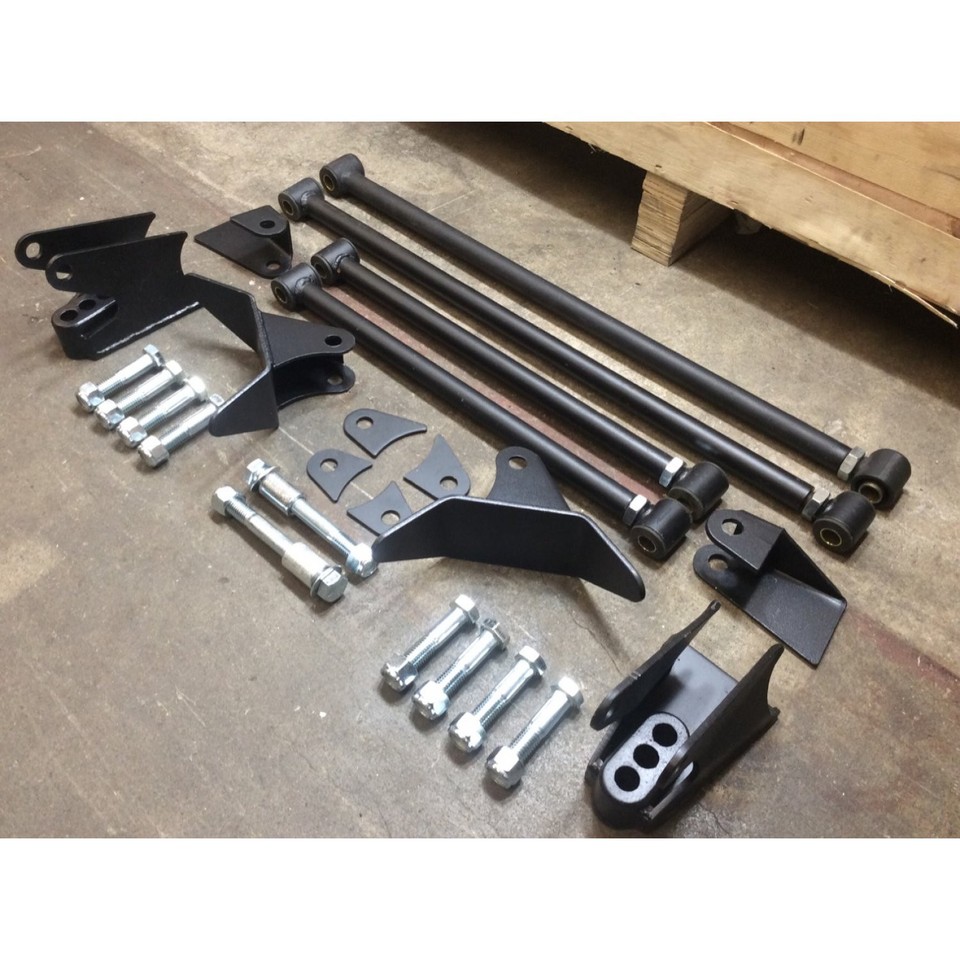 HD Steel Rear Suspension Four 4 Link Kit for 61 - 64 Ford F Series ...