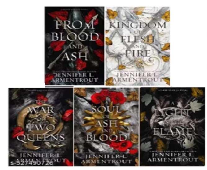 The blood and ash 5 book set English New free shipping by Jennifer L ...