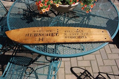 ANTIQUE FARM WOODEN HAY SWATH BOARD MARKED WILL FIT M 1517 MINNESOTA ...