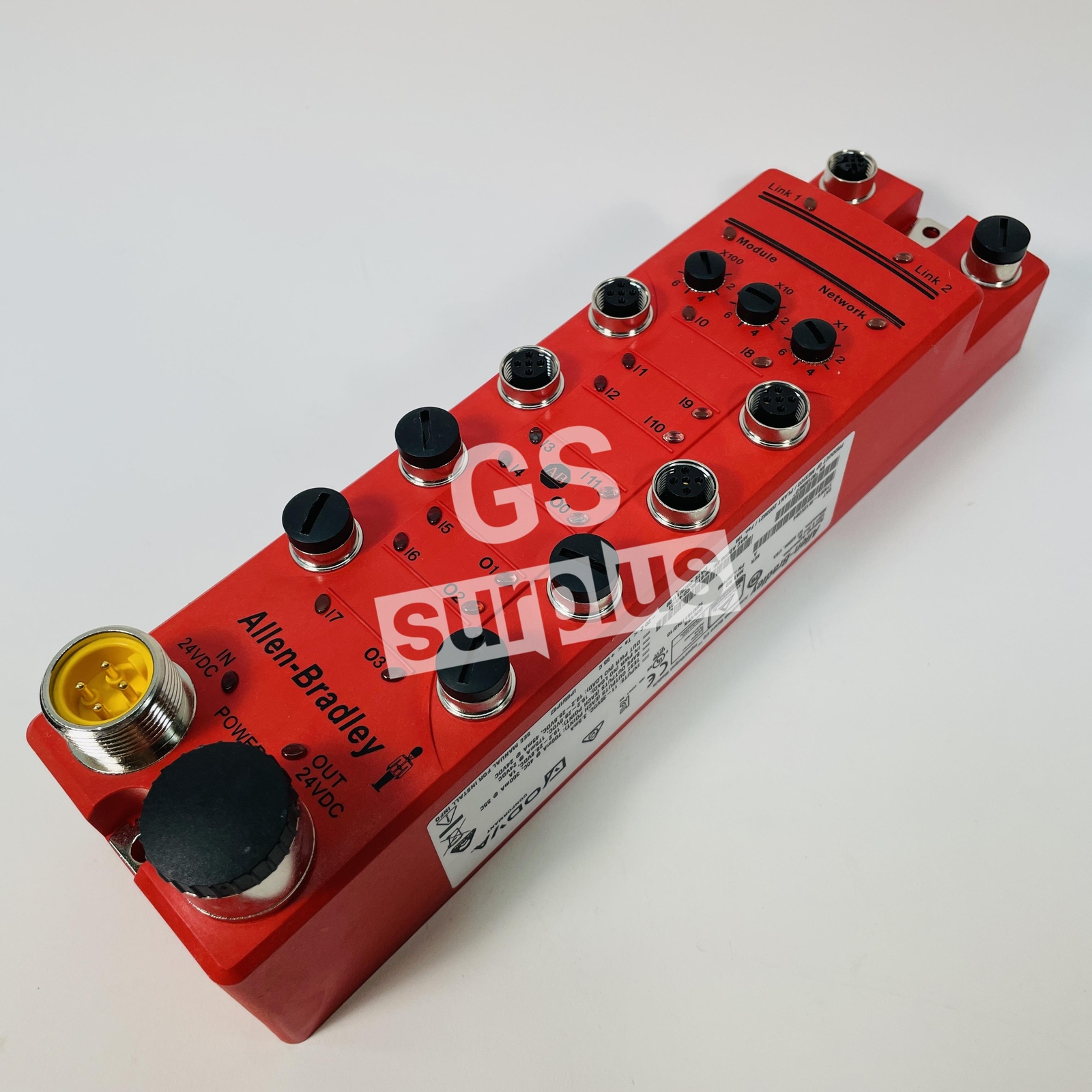 ALLEN BRADLEY 1732ES-IB12XOB4 /A ArmorBlock I/O Safety Module (Surplus ...