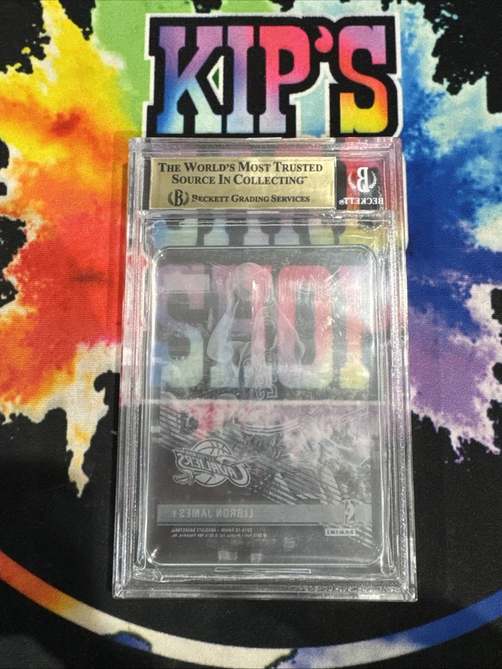 LeBron James 2015 Absolute Memorabilia Glass BGS 9.5 | eBay